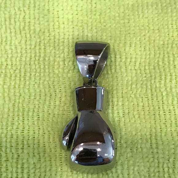 Accessories | Solid Stainless Steel Boxing Glove Pendant | Poshmark